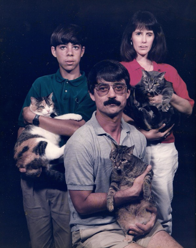 Crazy (Cool) Cat Men: 14 Ridiculous Studio Photos of Men Posing With ...