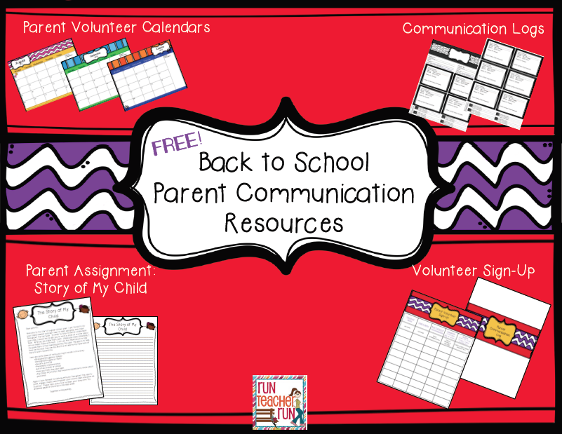 Run Teacher Run!: Back to School Parent Resources, Currently, and the ...