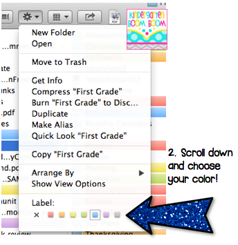 Kindergarten Boom Boom: Quick Organization Tip