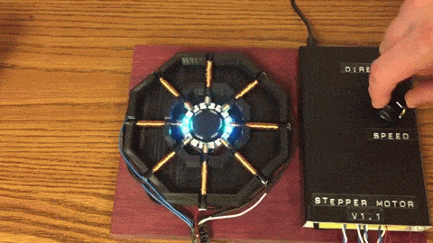 This New 3D Printed Stepper Motor Uses LEDs to Show Exactly How It ...