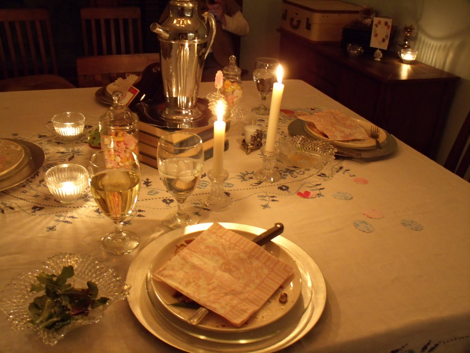 Our Kitchen Table Creations: Candlelight Dinner