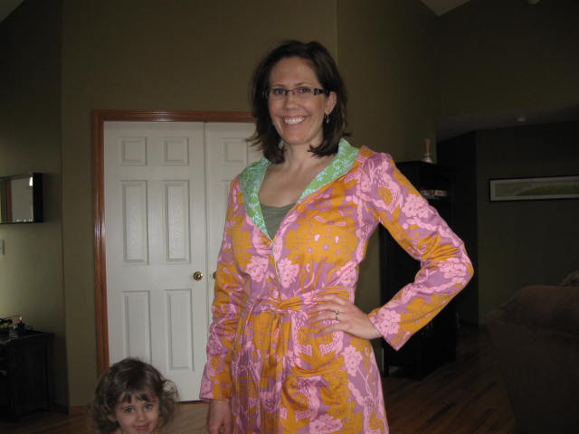 Amy Butler rainy days jacket AB043HR pattern review by juliesbtw