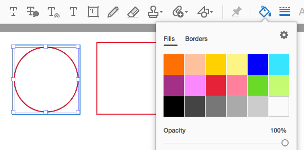 Document Geek: How to Make a PDF Drawing markup with "No Fill"