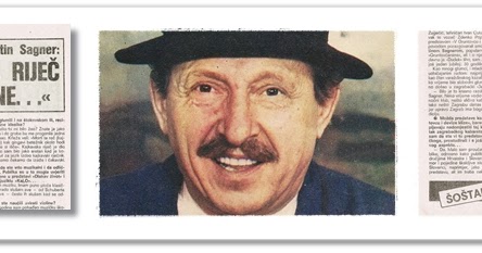 Yugopapir: Martin Sagner, stota predstava "V Gruntovcu i devize klize ...