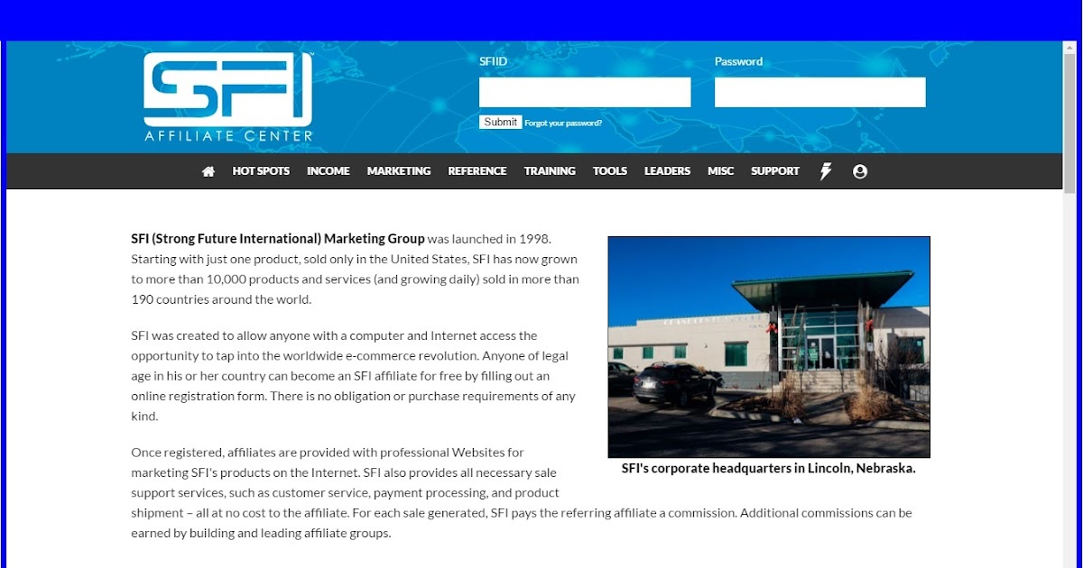 Writer Cubed: Gery Carson, Strong Future International (SFI) Founder ...