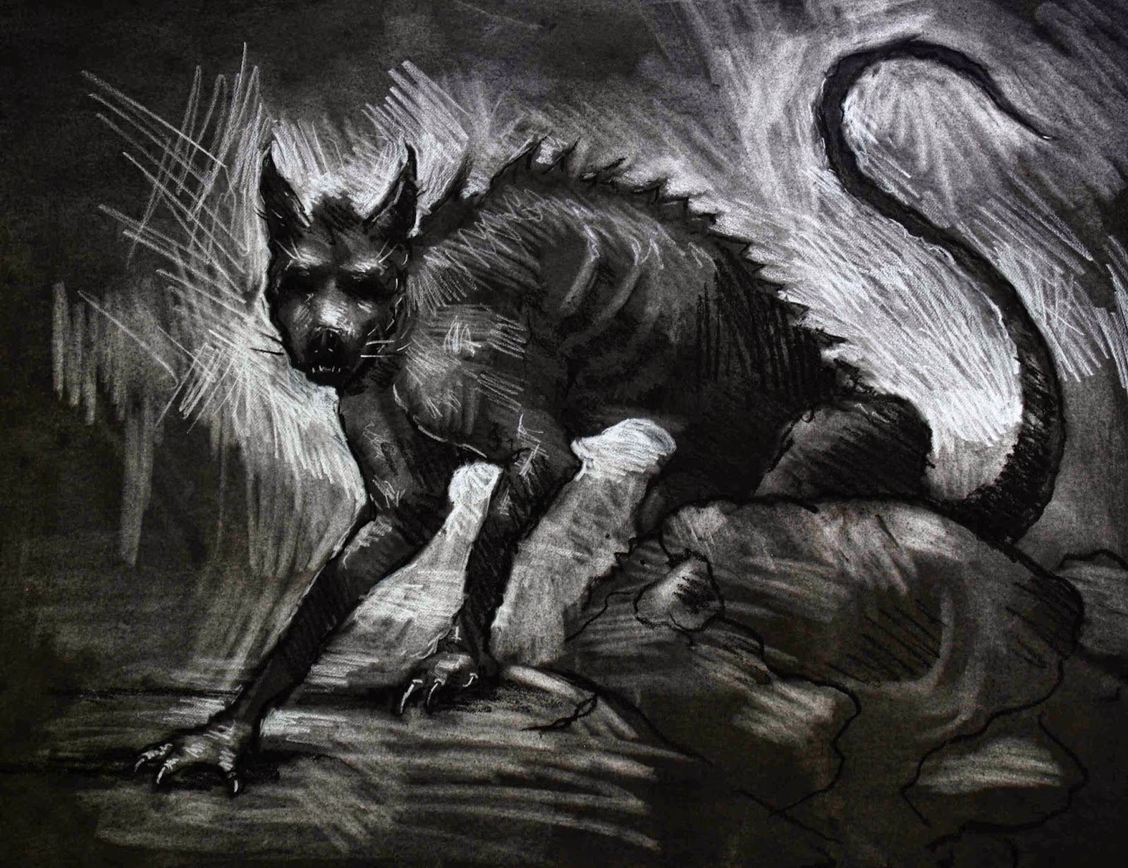 DragonsFaeriesElves&theUnseen : Chupacabra