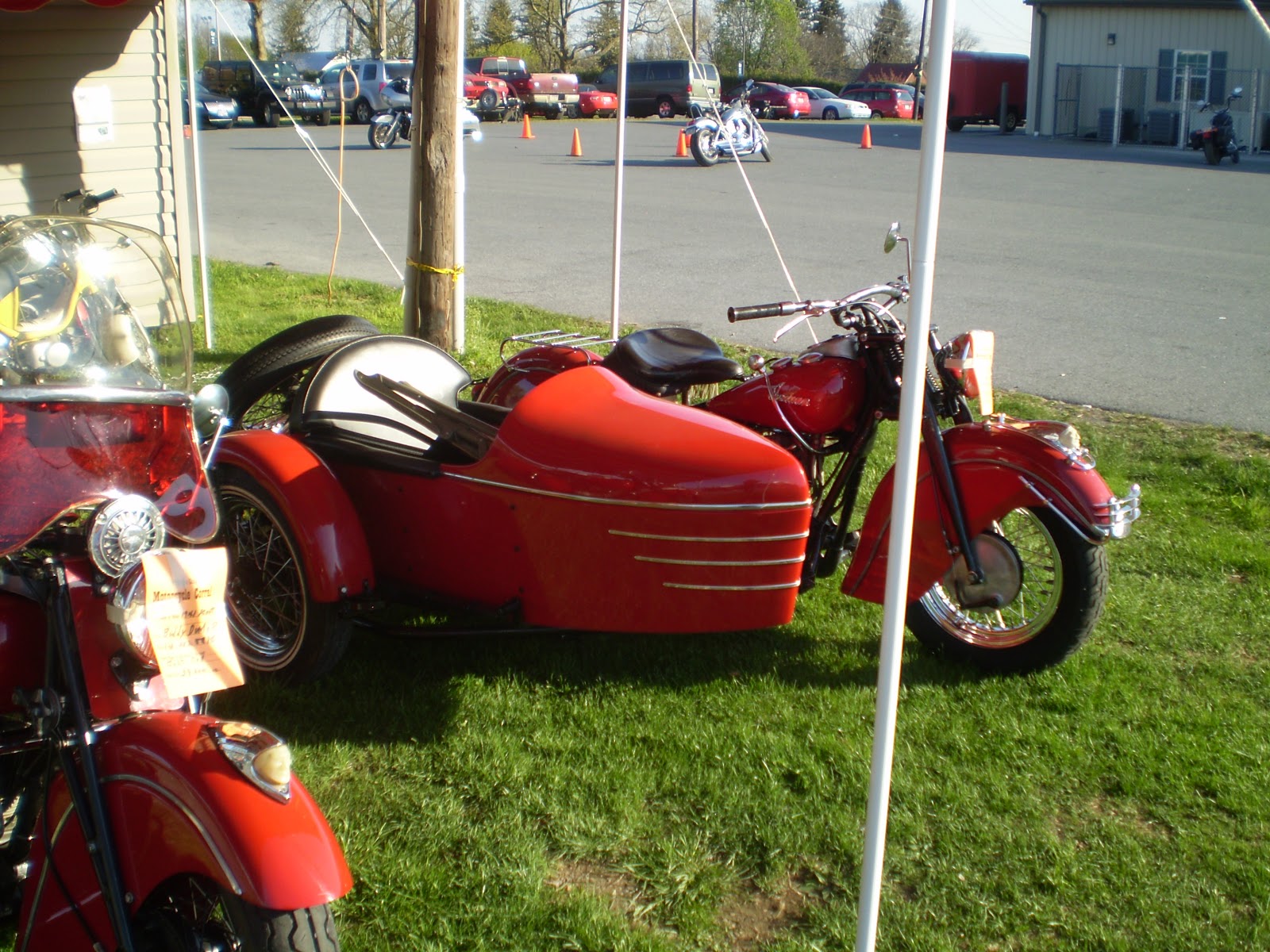small garage: Motorcycle sidecars