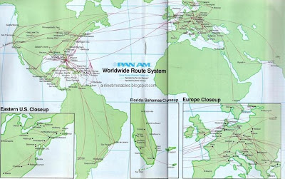 Airline Timetables: Pan American World Airways (Pan Am) - October, 1990