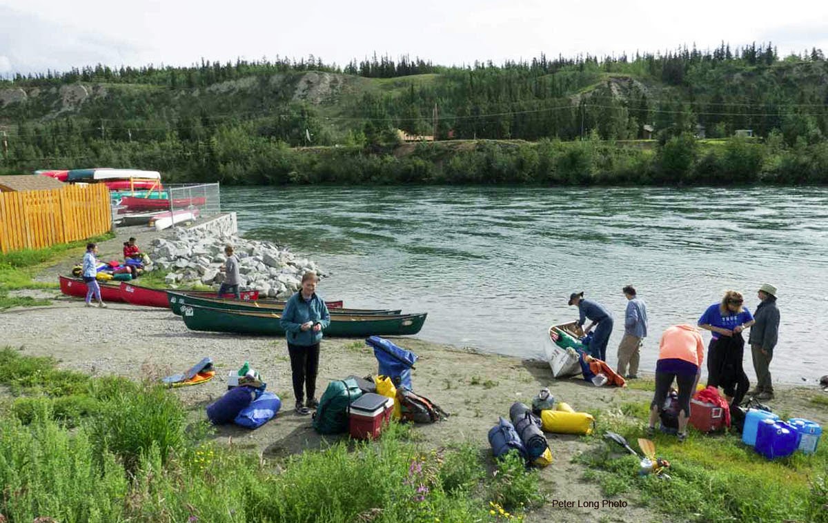 Yukon Rambles: Blue Moon Canoe