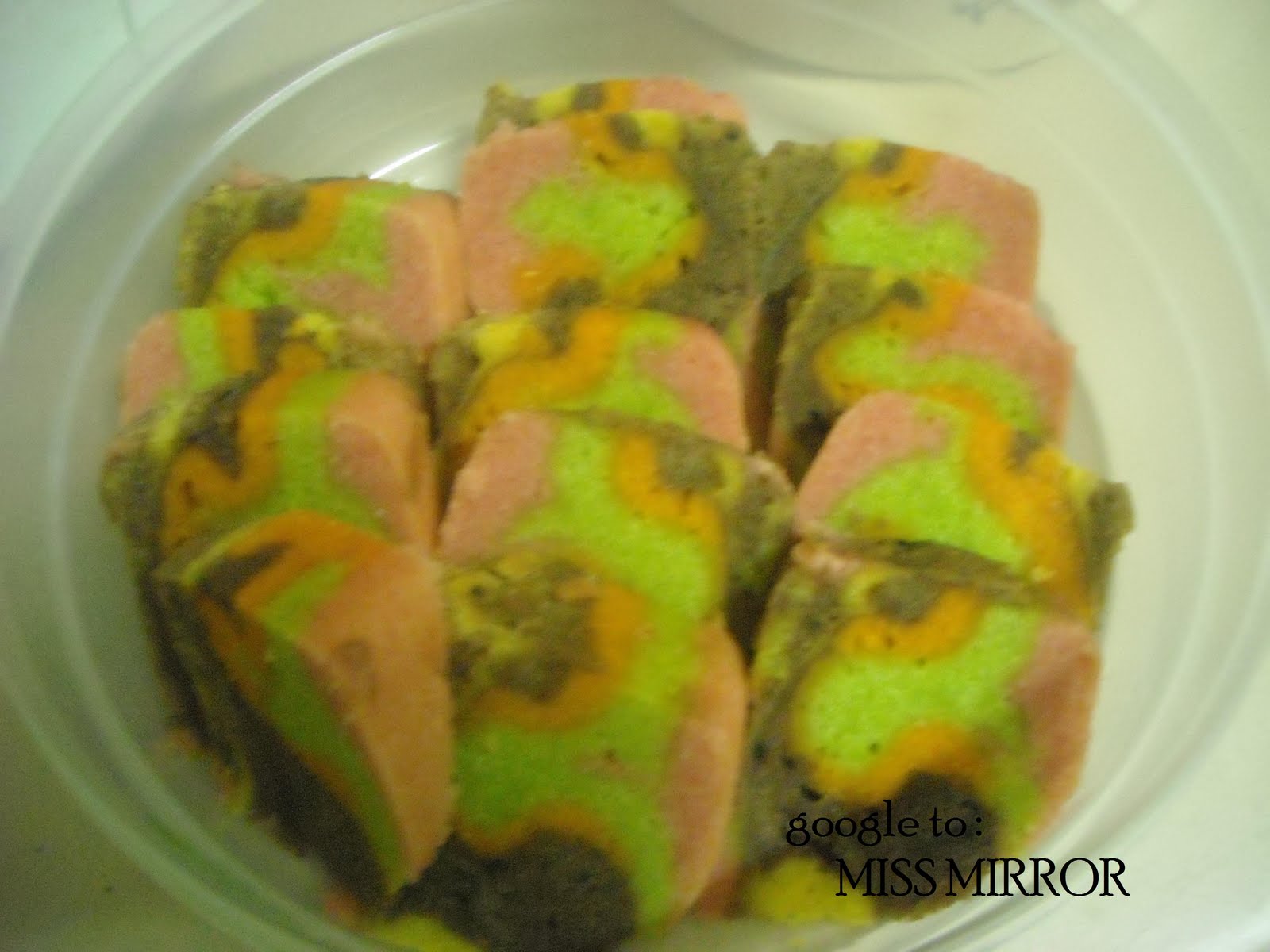 RESEPI KEK MARBLE BERKAYA | Miss Mirror