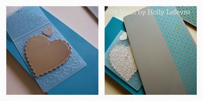 504 Main by Holly Lefevre: Simply Rustic Embossed Metal Heart Art