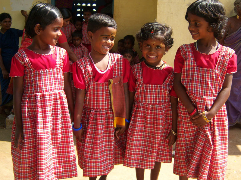 School Uniforms for Creche Students ~ RELIEF PROJECTS India