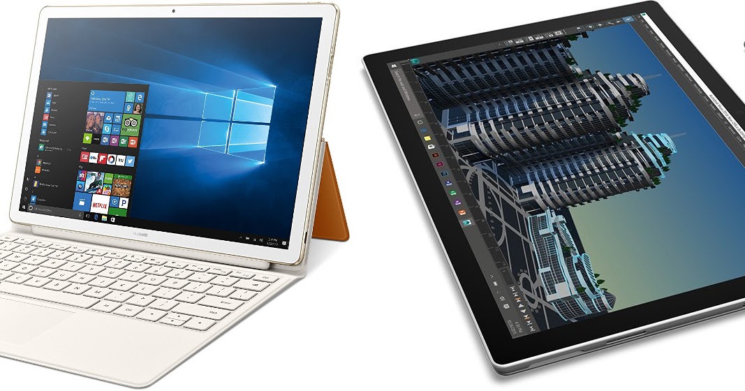 Huawei Matebook E vs Microsoft Surface Pro 4 | Análisis de Ofertaman
