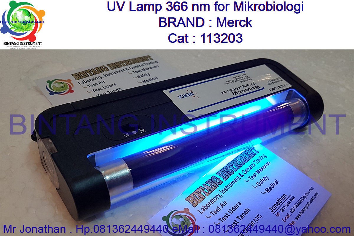 BINTANG INSTRUMENT : 081362449440 Jual UV Lamp 366 nm Merck Cat 1.13203 ...