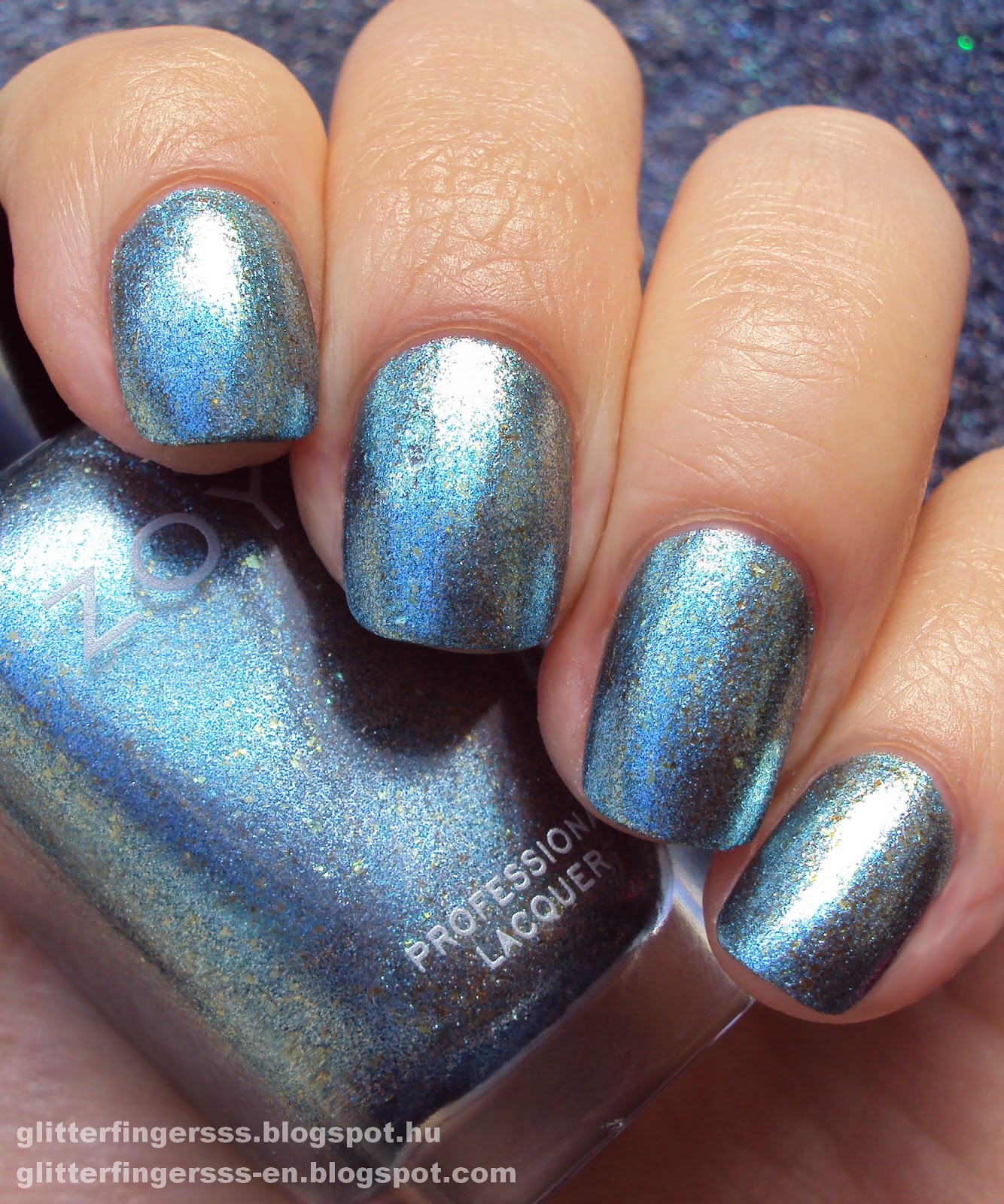 SWATCH | Zoya - Hazel ~ Glitterfingersss in english