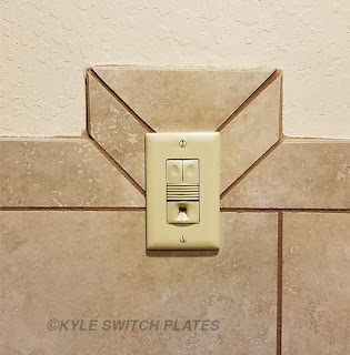 Kyle Switch Plates: Options for Adding Wall Tile or Trim Around Light ...