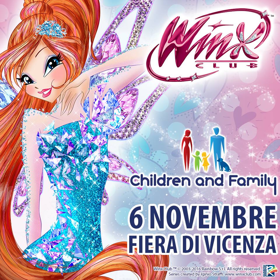 Le Winx volano alla fiera Children & Family! - Winx Club All