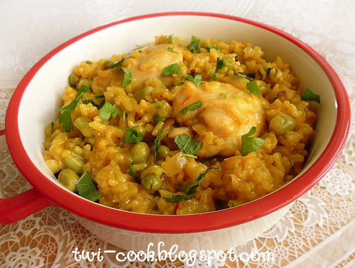 The Way I Cook: Spring Chicken Paella Rice