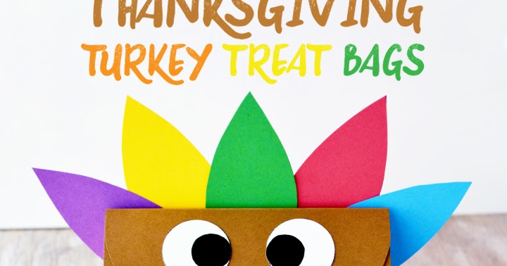 Thanksgiving Turkey Treat Bags | artsy-fartsy mama