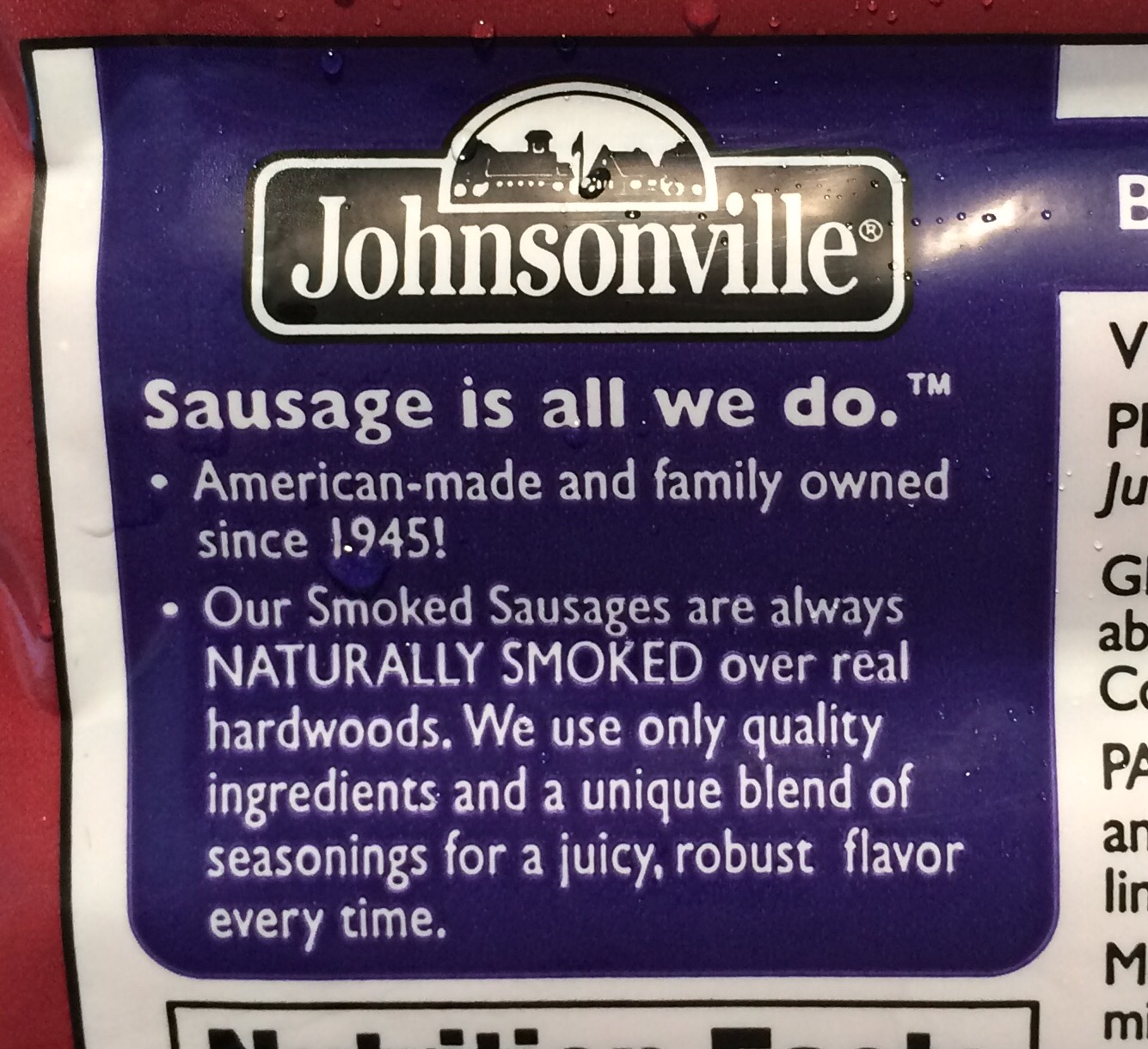 Johnsonville Beef Brats / ジョンソンビル ビーフブラッツ ~ I'm Made of Sugar ...