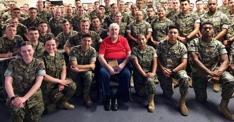 MASS-3 Marine Air Support Squadron-3: Robert Harris Speaks to MASS-3