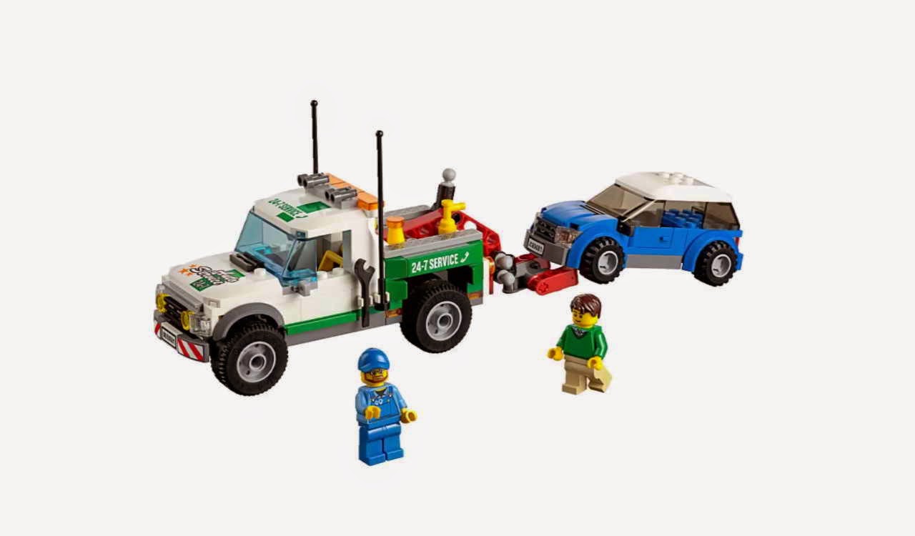 LEGO gosSIP: 061014 LEGO 60081 Pickup Tow Truck box art and picture