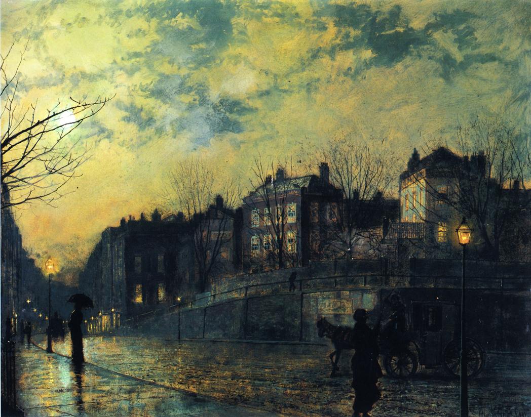 antblog: Paesaggi Vittoriani: John Atkinson Grimshaw