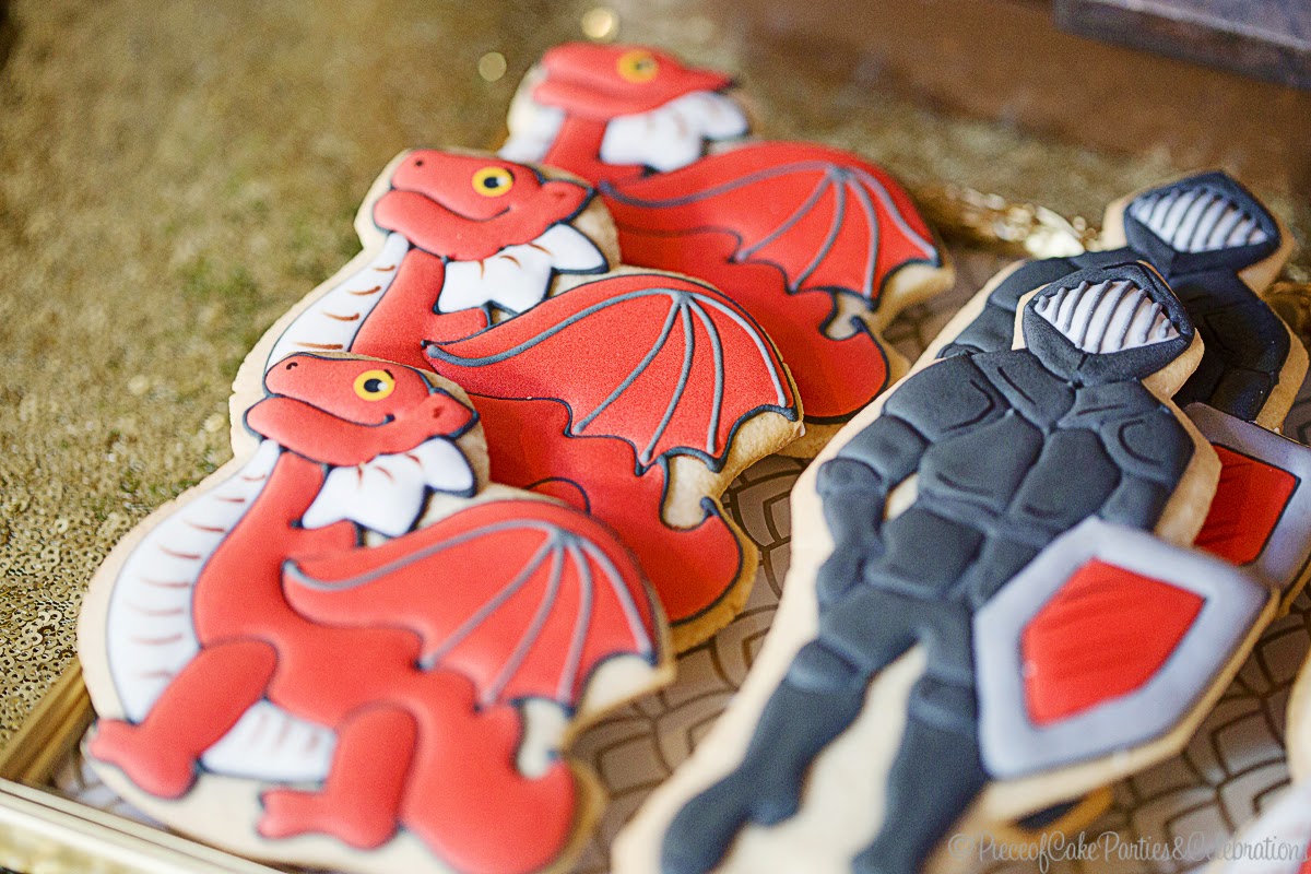 Piece of Cake: Ethan's 7th Birthday - Knight Theme