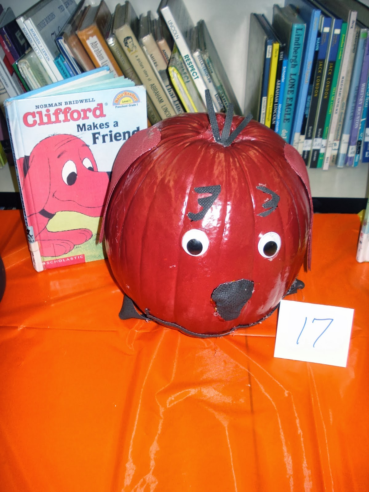 Ms. Gilbert's Crew: Storybook Character Pumpkin Contest 2013