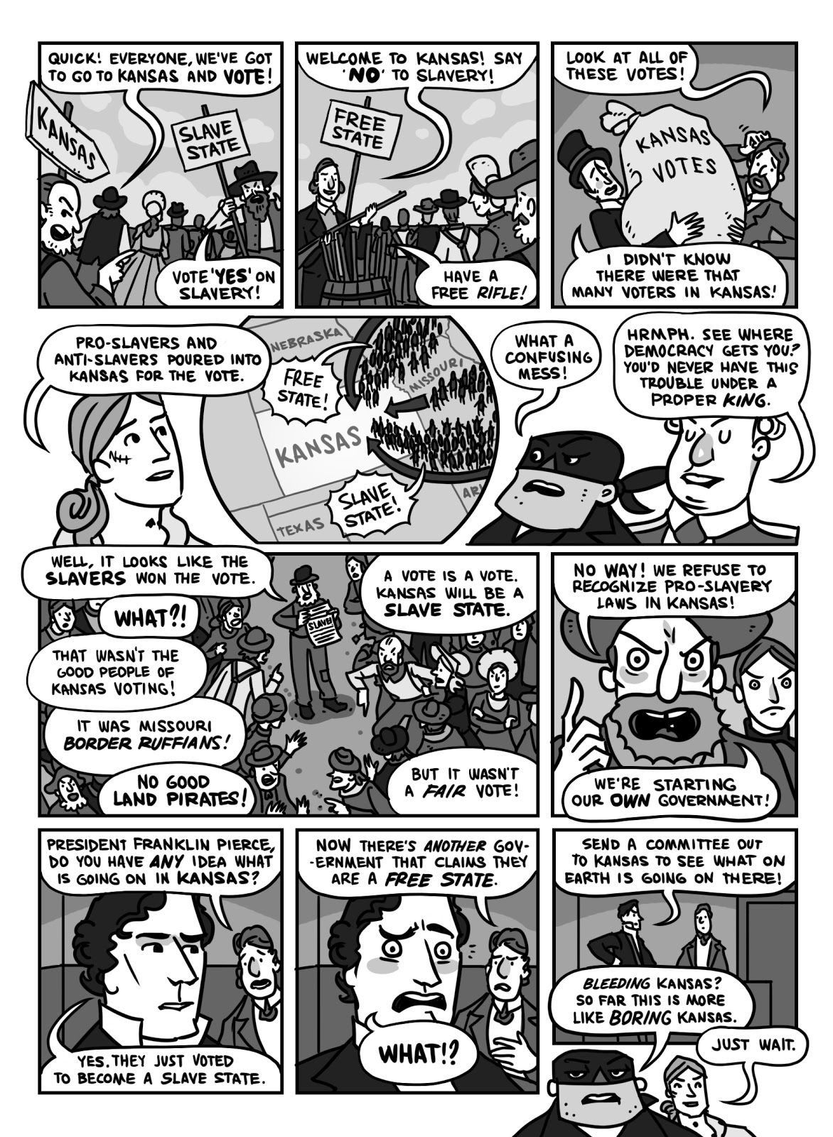 Nathan Hale's Hazardous Tales: Bleeding Kansas Part 2