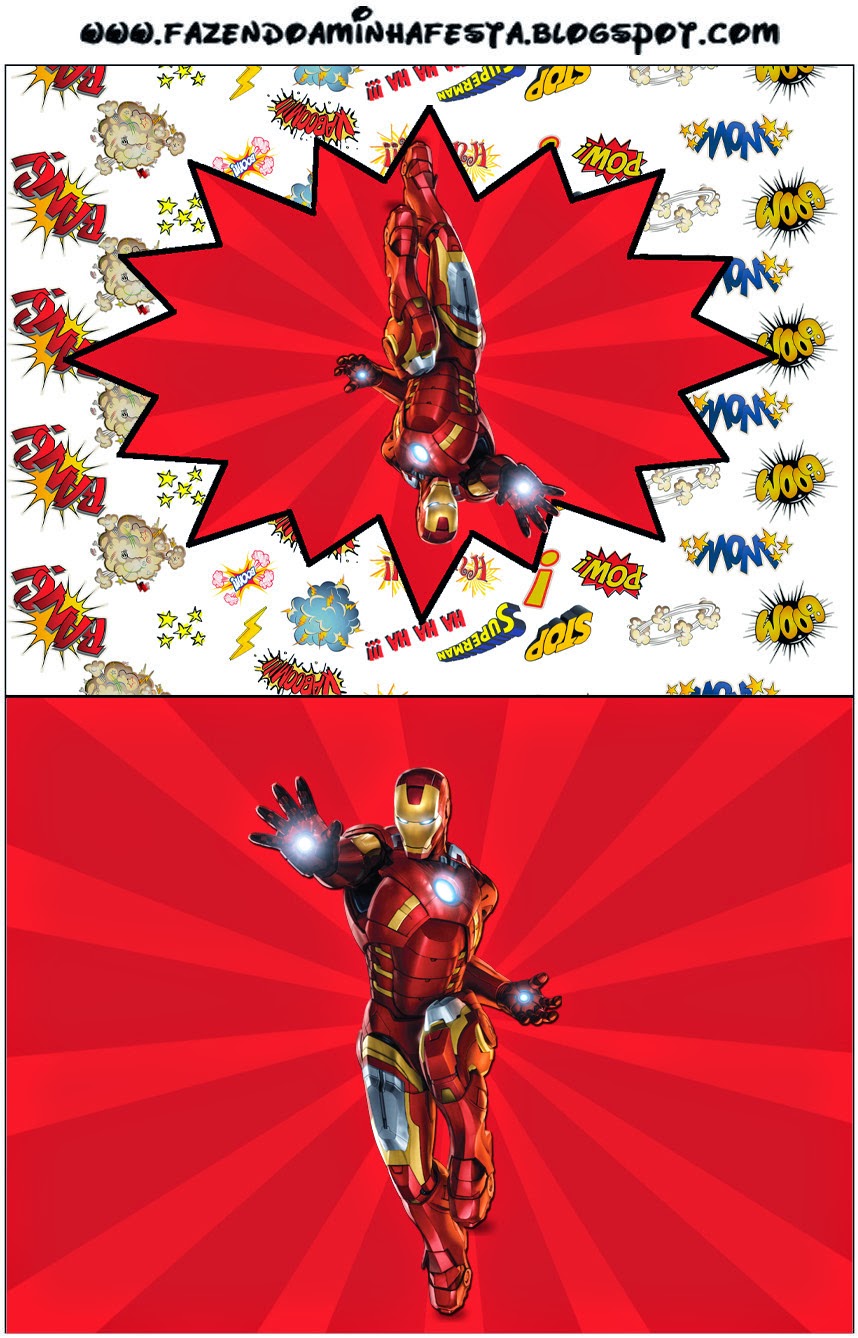 Iron Man: Free Printable Candy Bar Labels. - Oh My Fiesta! for Geeks