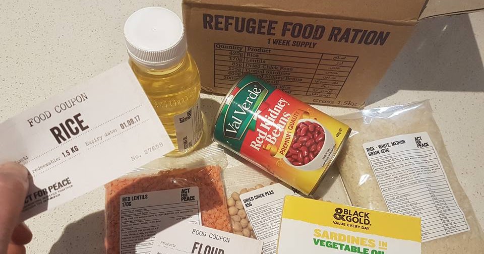 Act for Peace: Ration Challenge 2017