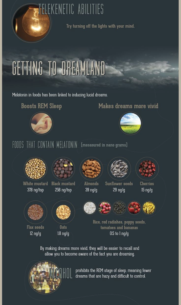 Lucid Dreams: Controlling Your Dreams [Infographic]