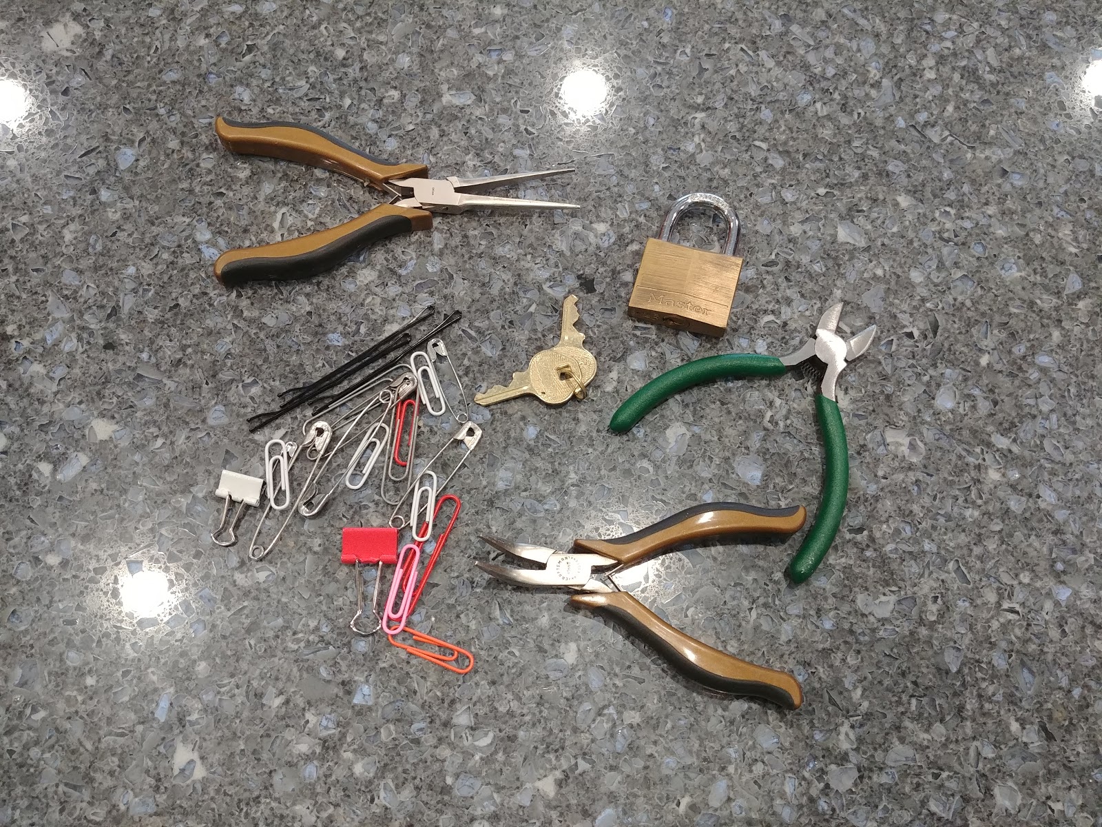 Ben's Journal: Pick Me! Adventures in improvised lock picking.