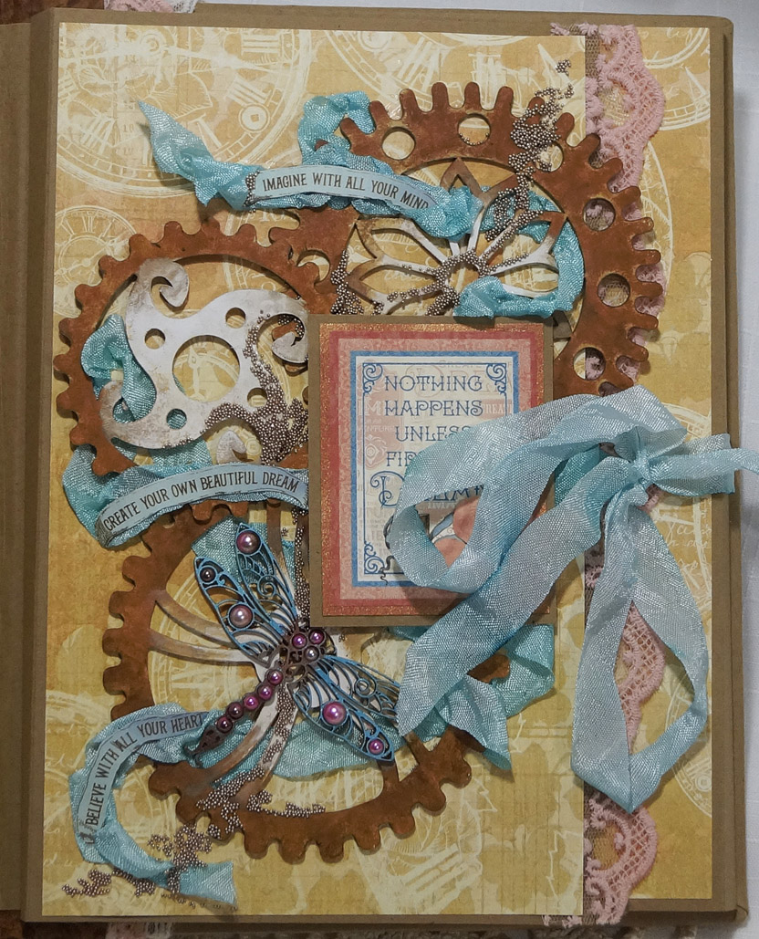 Terry's Scrapbooks: Graphic 45 Imagine Scrapbook Mini Album ...