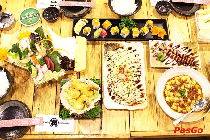 Nhà hàng Manmaru Lý Tự Trọng – Chuyên món Nhật Bản