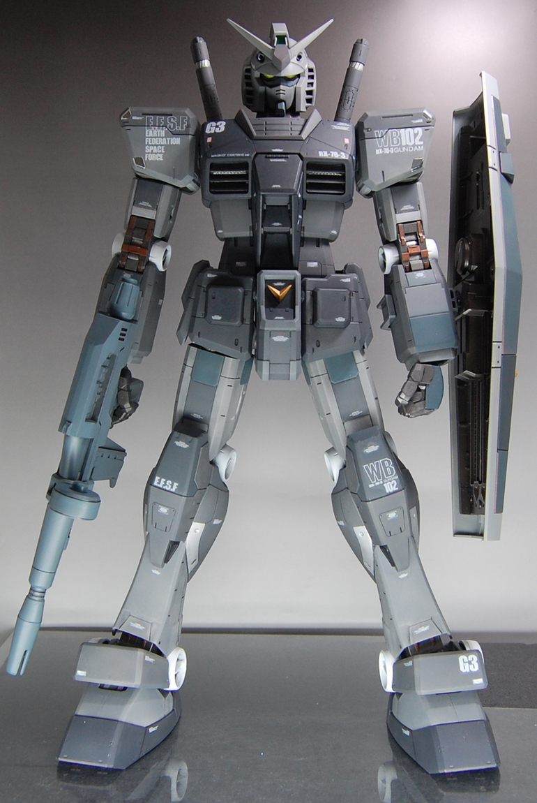Mega Size 1/48 RX-78-3 Gundam G3 Painted Build