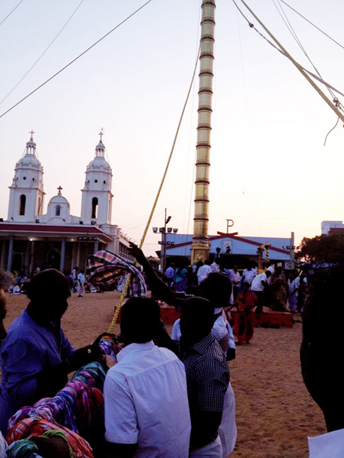 Tamilnadu Tourism: St. Antony's Church, Uvari, Thirunelveli