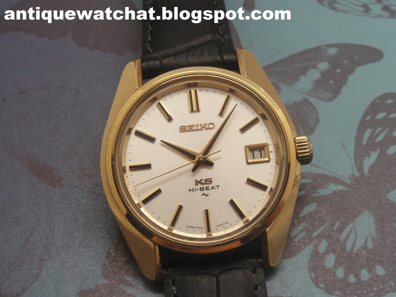 Antique Watch Bar: KING SEIKO 36000 HI-BEAT 4502-7001 KS181 (SOLD)