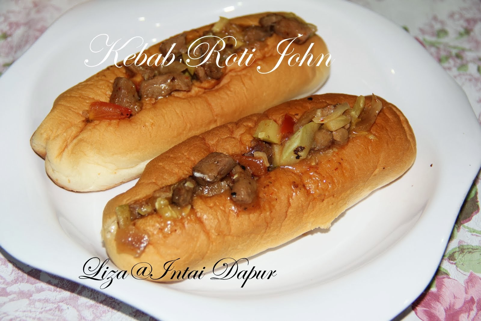 INTAI DAPUR: Kebab Roti John....