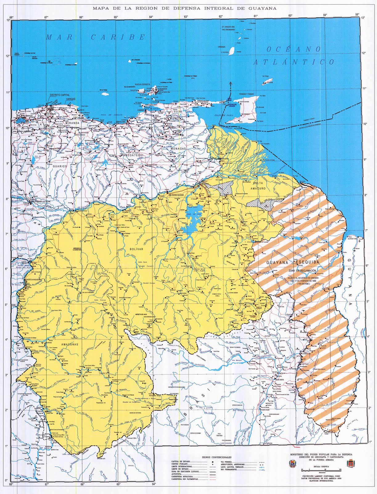 La Guayana Esequiba: Las Malvinas es prioridad, la Guyana Esequiba No?