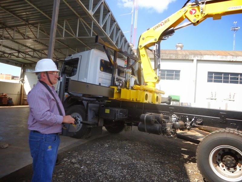 CET Treinamento: Curso Operador de Guindaste na Celesc