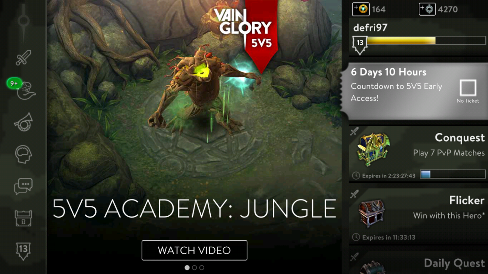 (AndroidRe) VainGlory, moba Tap Tap Android
