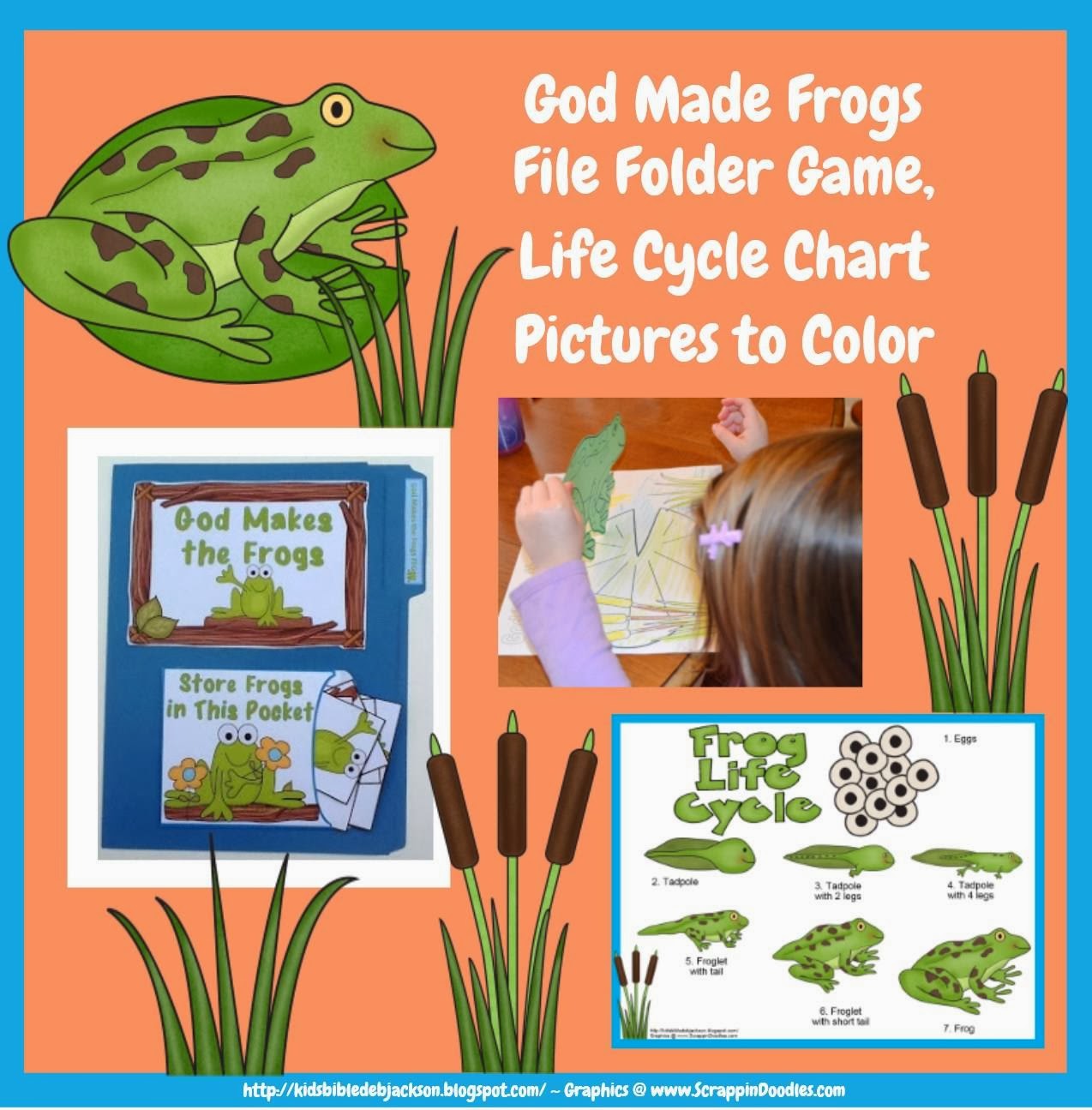 Bible Fun For Kids: God Makes the Frogs Bible Fun For Kids: God Makes the Frogs