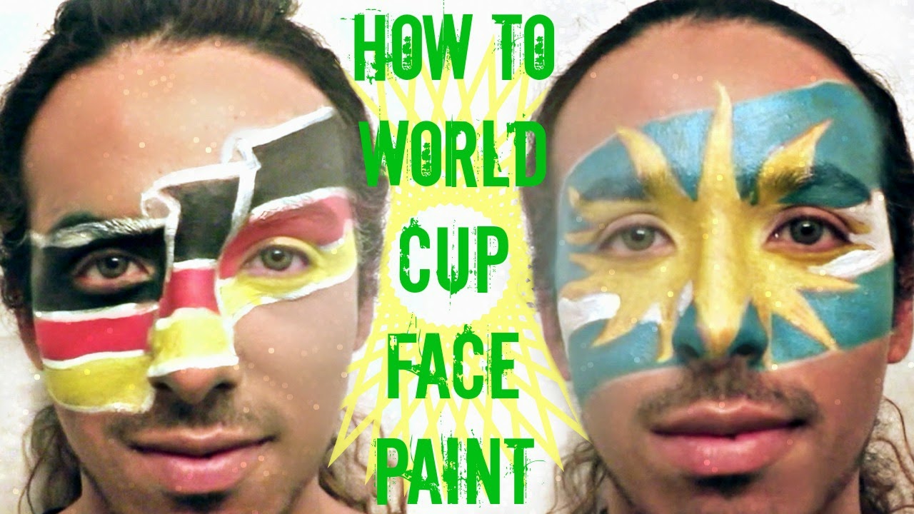 iLoveToCreate Blog: How To World Cup Face Paint