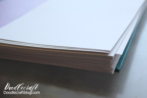 Upcycled Book Notebooks made with the Cinch DIY