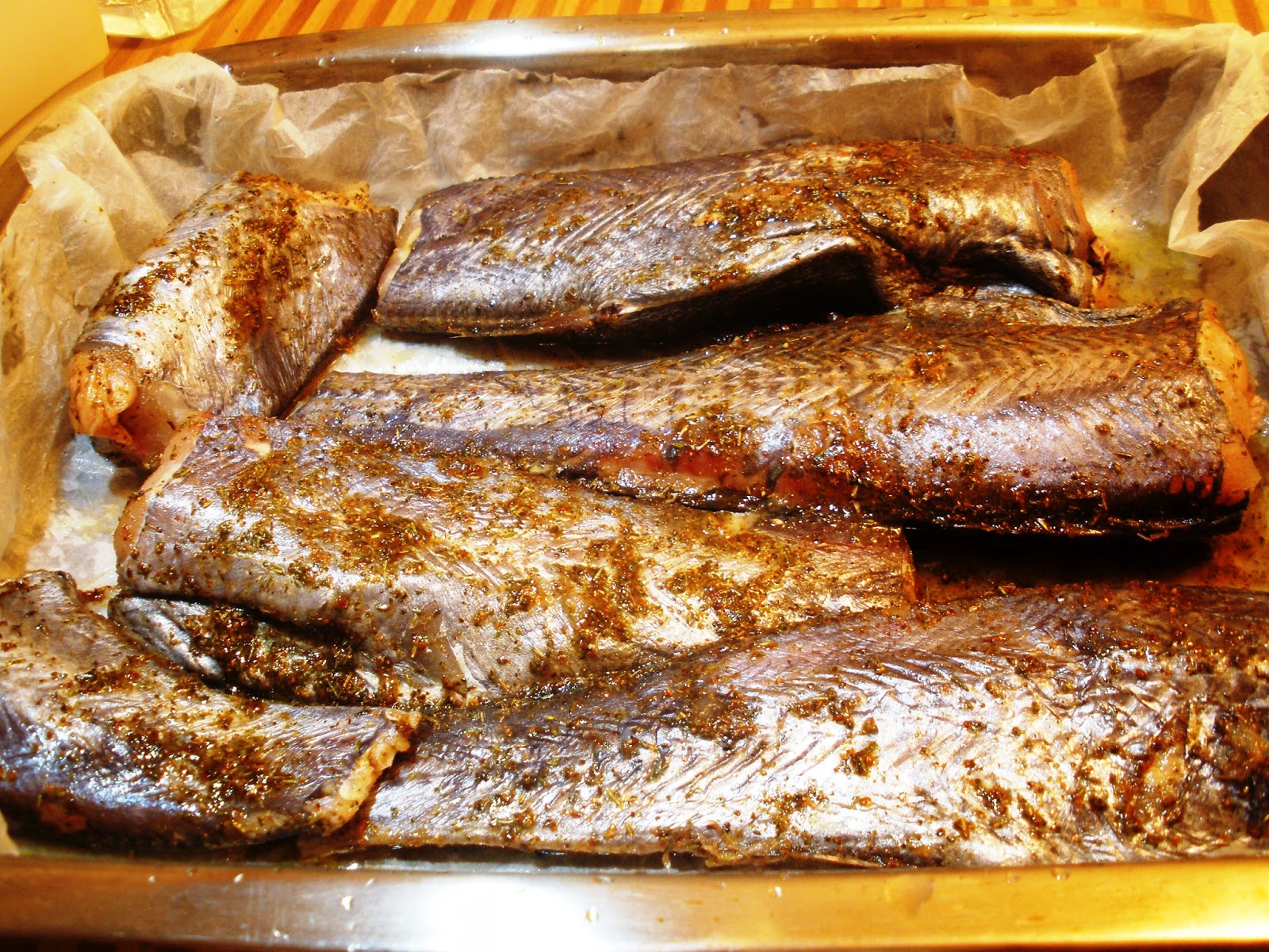 Enjoy Cris's Sweets: Peste la cuptor preparat pe foaie de copt