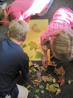 Polka-Dotty Place: Pile of Leaves