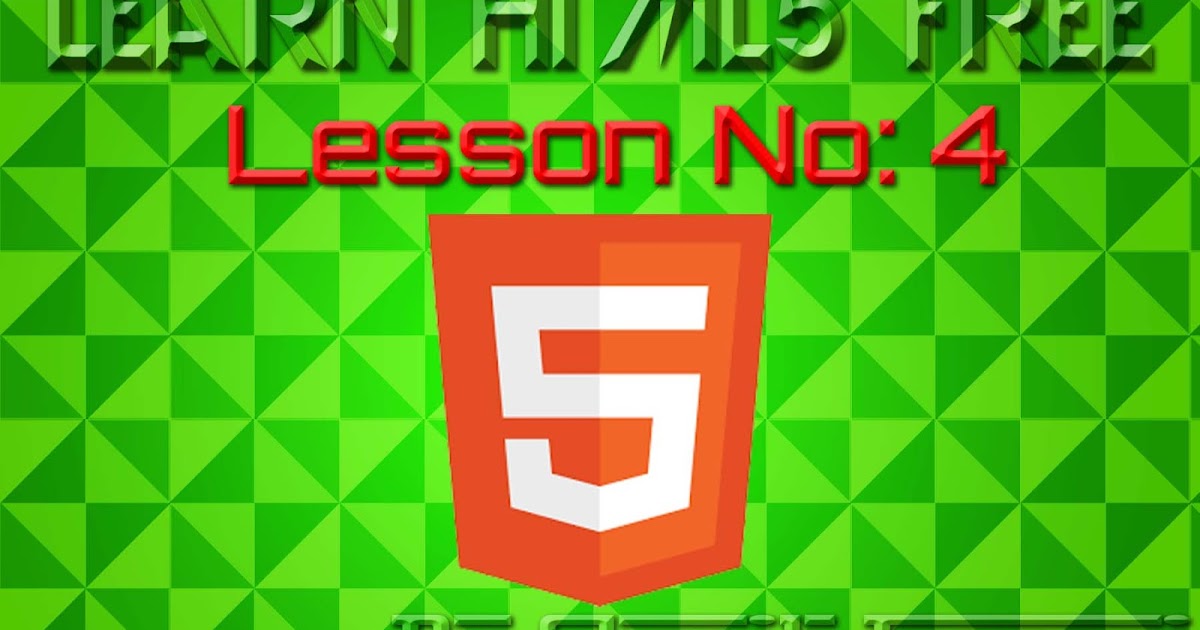 Learn HTML5 Lesson No:4 Attributes - All kind of tutorials get free
