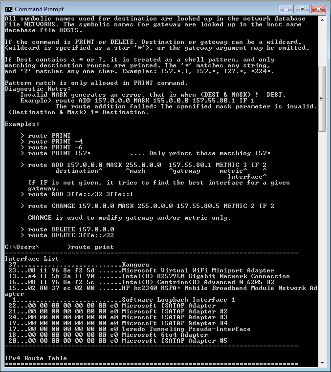 Windows 7 e varias redes